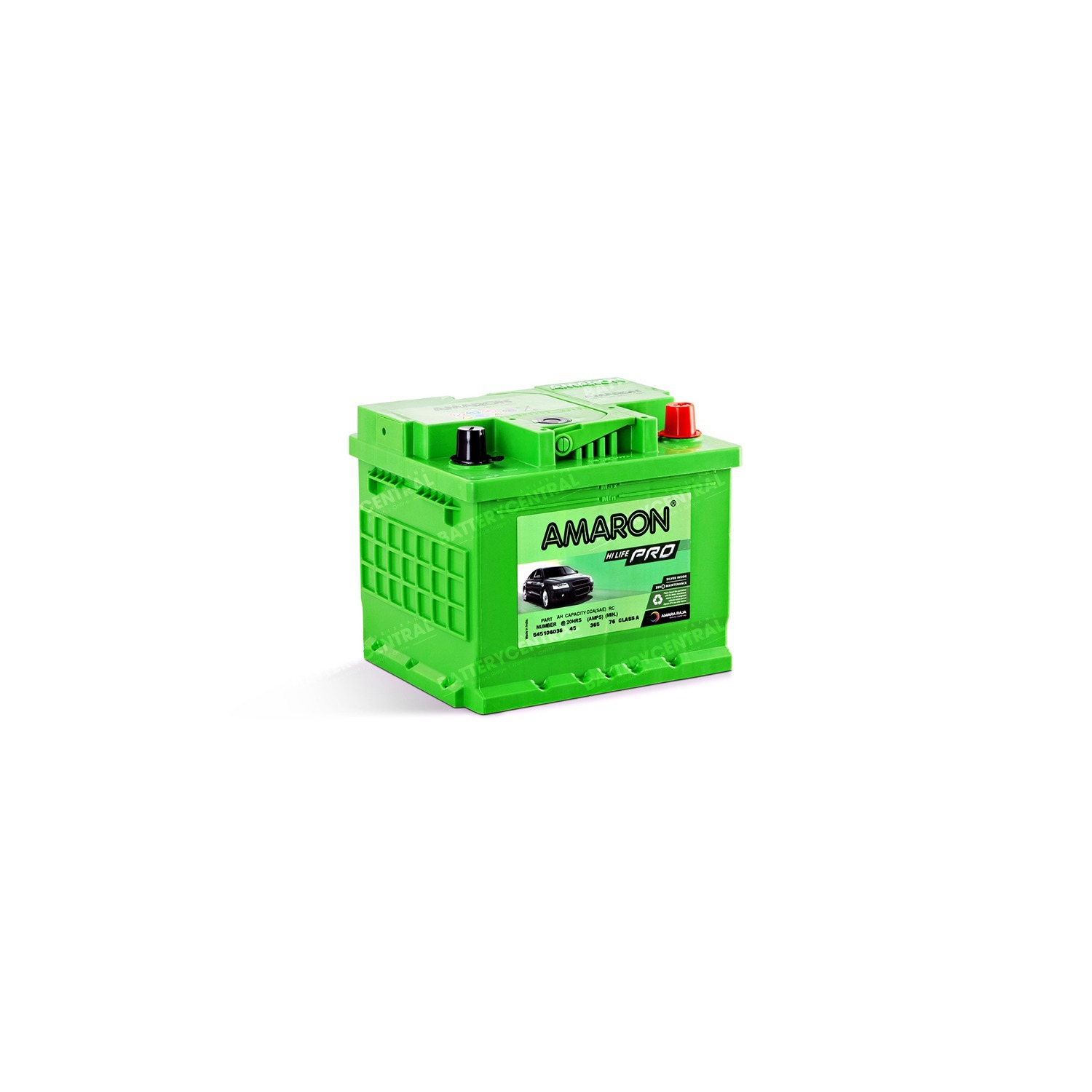 Amaron Pro Series MF Battery Din45 - Battery Central Brisbane