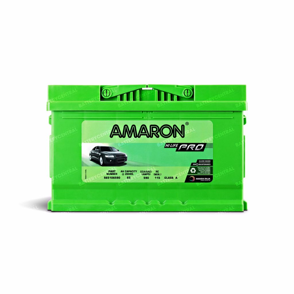 Amaron Pro Series MF Automotive Battery Din65 - Battery Central Brisbane