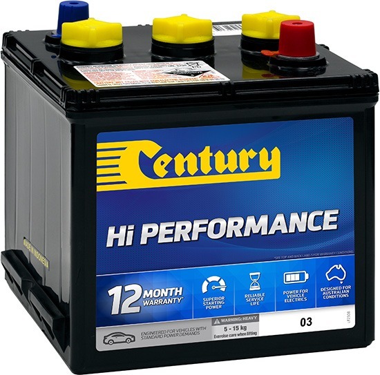 Century Hi Performance Battery 03 - Battery Central Brisbane