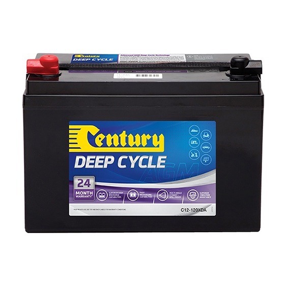 Century Deep Cycle AGM Battery C12-120XDA - Battery Central Brisbane