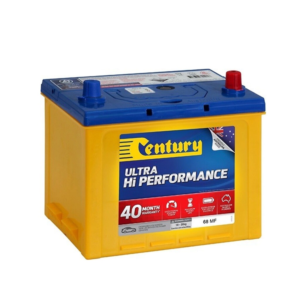 Century Ultra Hi Performance Car Battery 75D23L MF - Battery Central ...