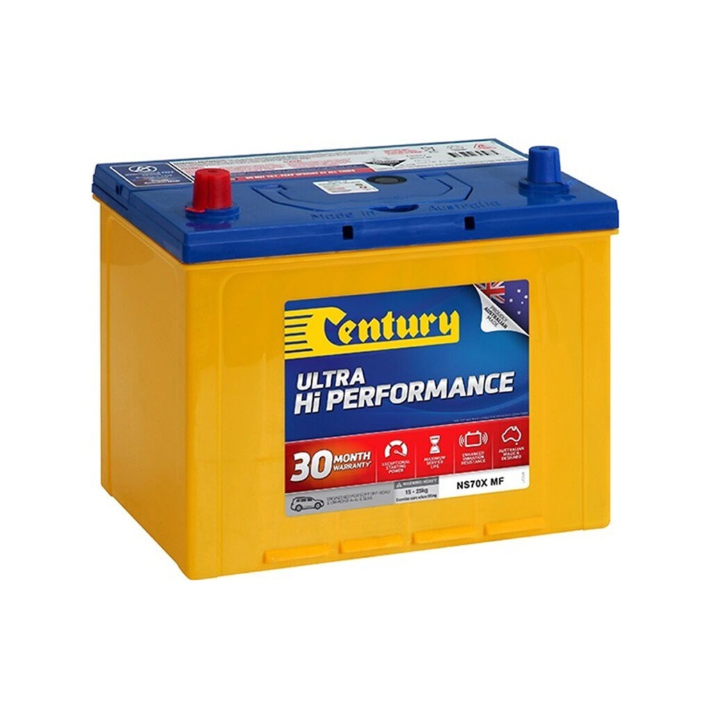 Century Ultra Hi Performance Car Battery NS70X MF - Battery Central ...