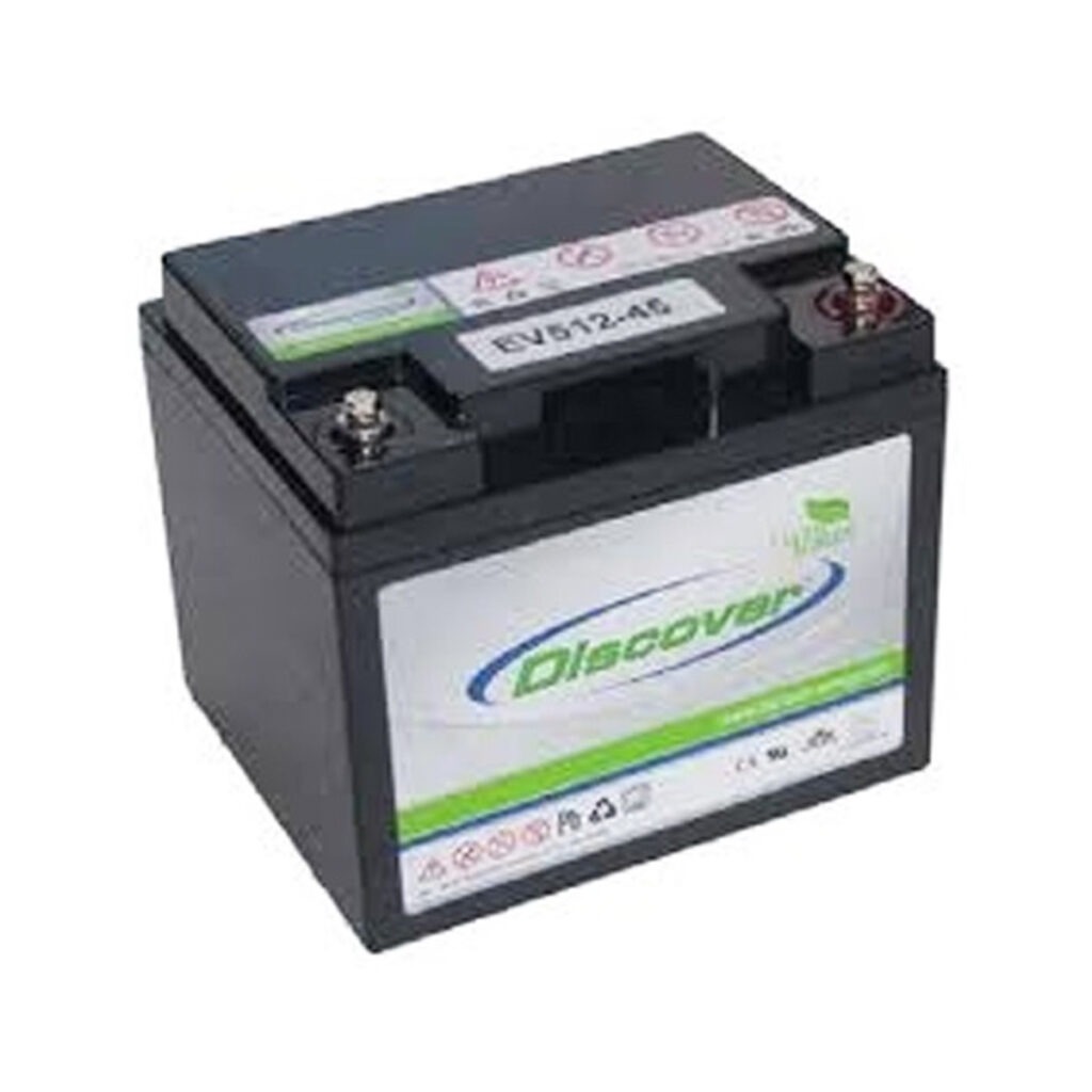 Discover AGM EV Traction Dry Cell Battery EV512A-45 (12V 50Ah ...