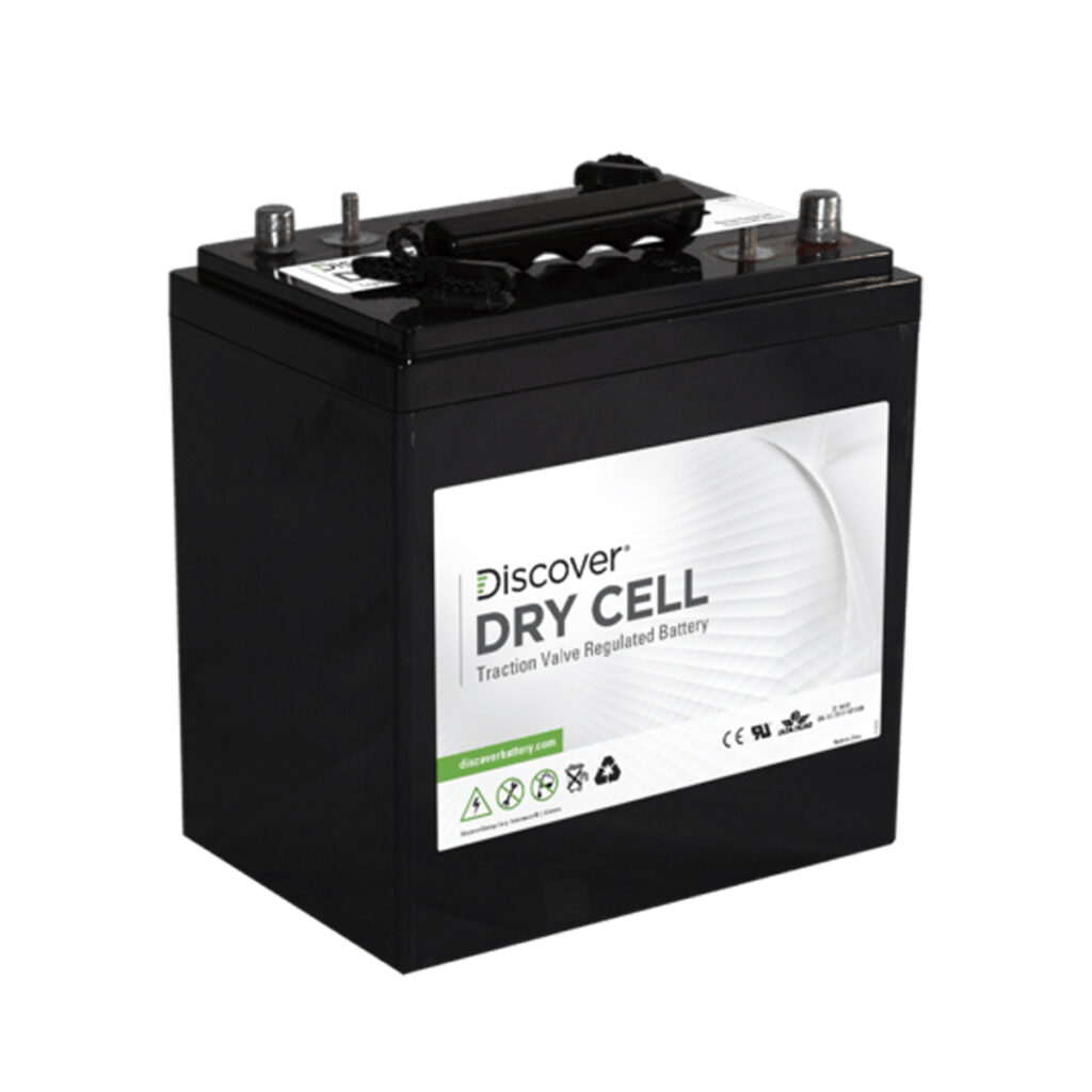 Discover AGM EV Traction Dry Cell Battery EVGT6A-A (6V 260Ah) - Battery ...