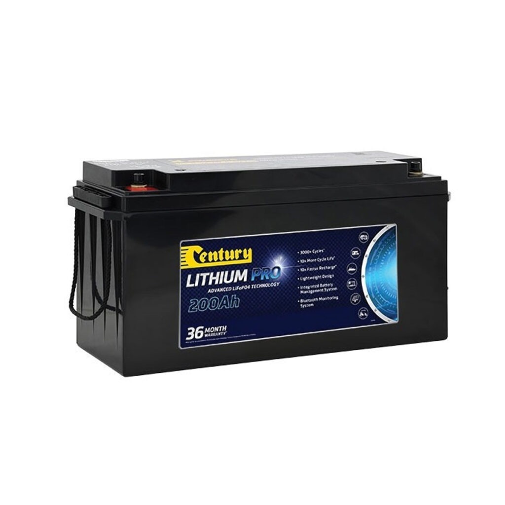 Century Deep Cycle Lithium Battery 200Ah C12-200XLi - Battery Central ...
