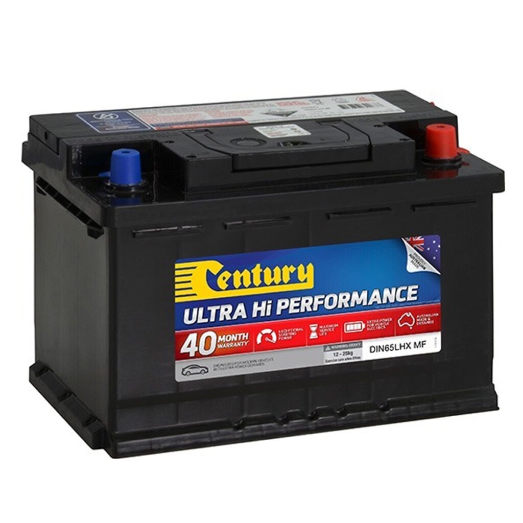 Century Ultra Hi Performance Car Battery DIN65LHX MF - Battery Central ...