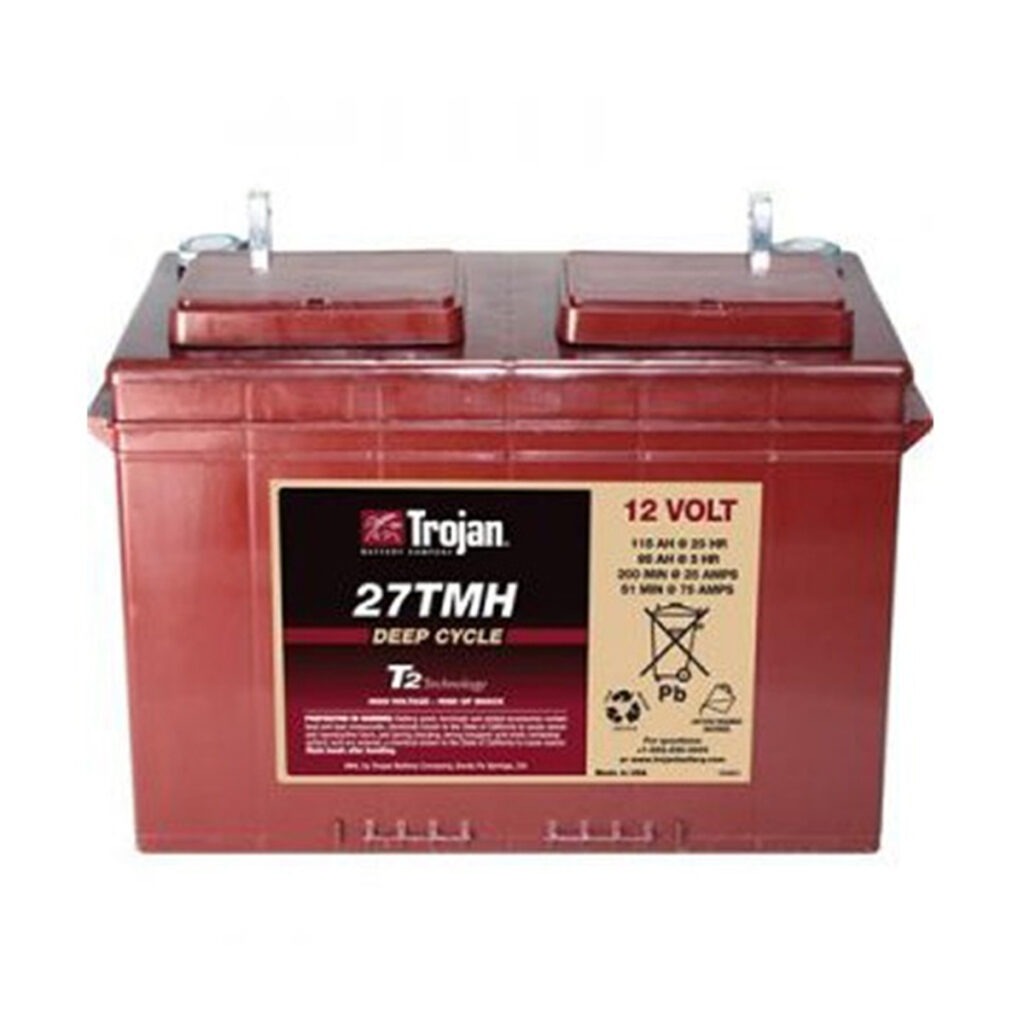 Trojan 27TMH 12V Deep Cycle Wet Battery - Battery Central Brisbane
