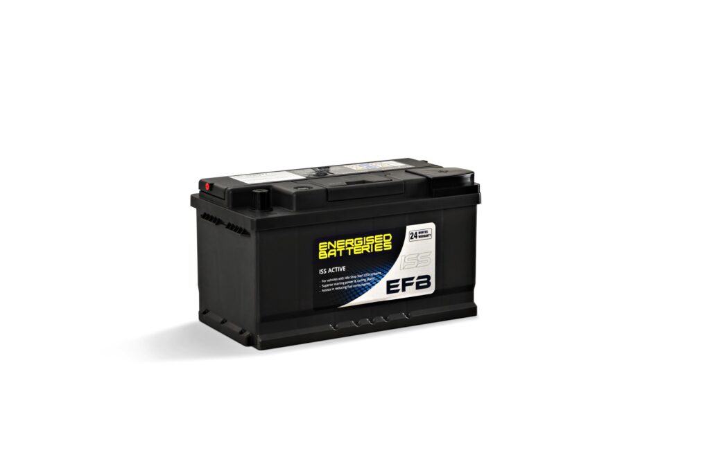 Energised EFB Battery DEL-EFBN77 (Din 77) - Battery Central Brisbane
