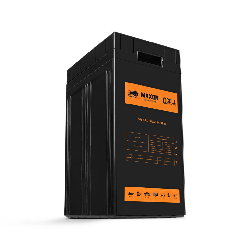 Maxon 12V 1160Ah Deep Cycle Solar Battery Bank MCG2-580 x 12 - Battery ...