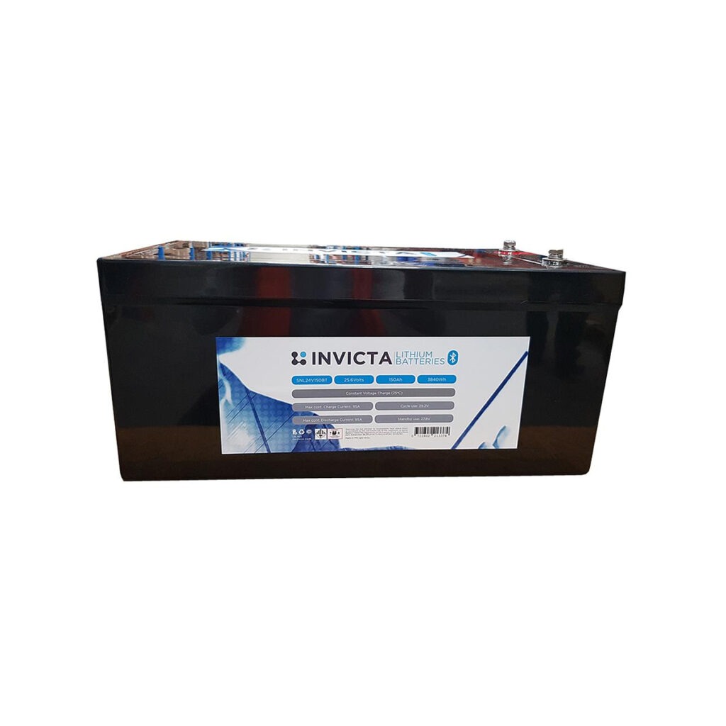 Invicta Lithium Deep Cycle Battery 36V 100Ah SNL36V100BT - Battery ...