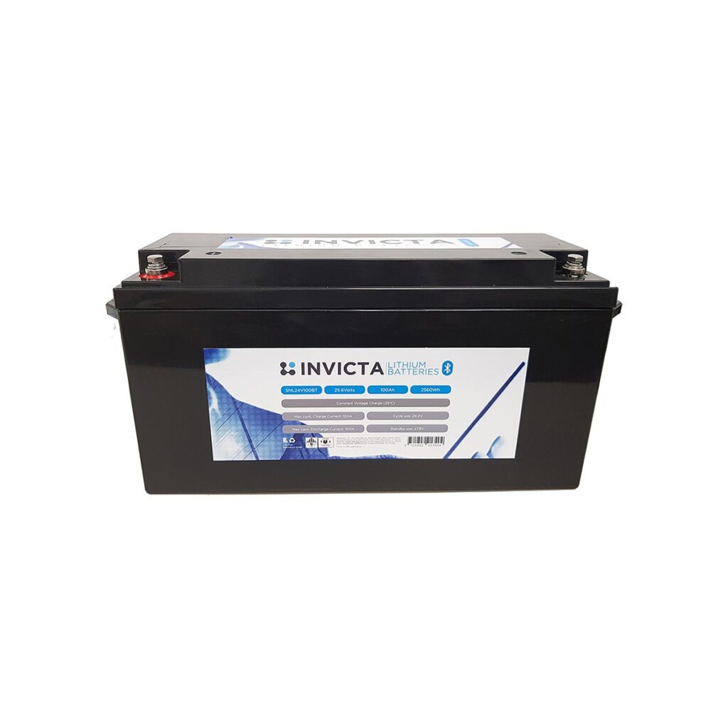 Invicta Lithium Deep Cycle Battery 36V 50Ah SNL36V50BT - Battery ...