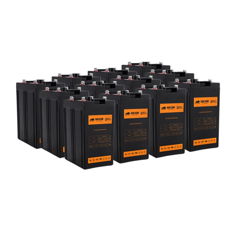 Maxon 12V 1160Ah Deep Cycle Solar Battery Bank MCG2-580 x 12 - Battery ...
