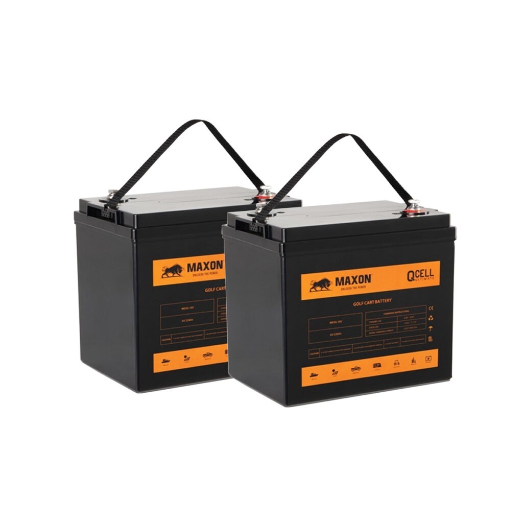 Maxon 12V 235Ah Deep Cycle Solar Battery Bank MEVG-105 x 2 - Battery ...