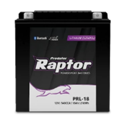 Predator Raptor Lithium Motor Cycle Battery PRL-18 - Battery Central ...